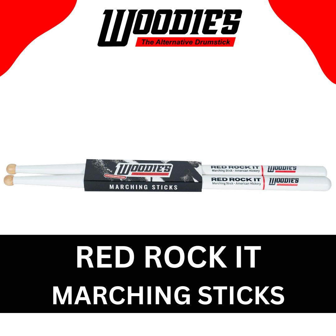 American Hickory Red Rock It Marching Sticks