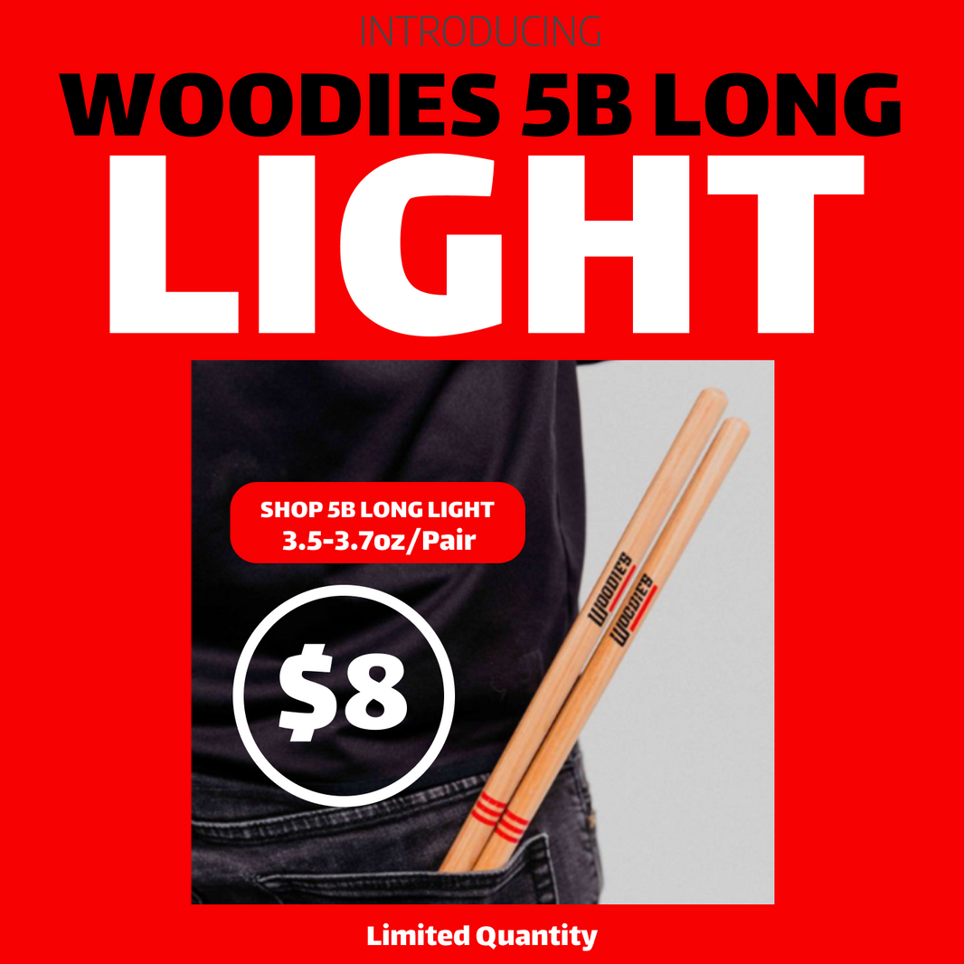 Woodies Launch Collection – WOODIES DRUMSTICKS